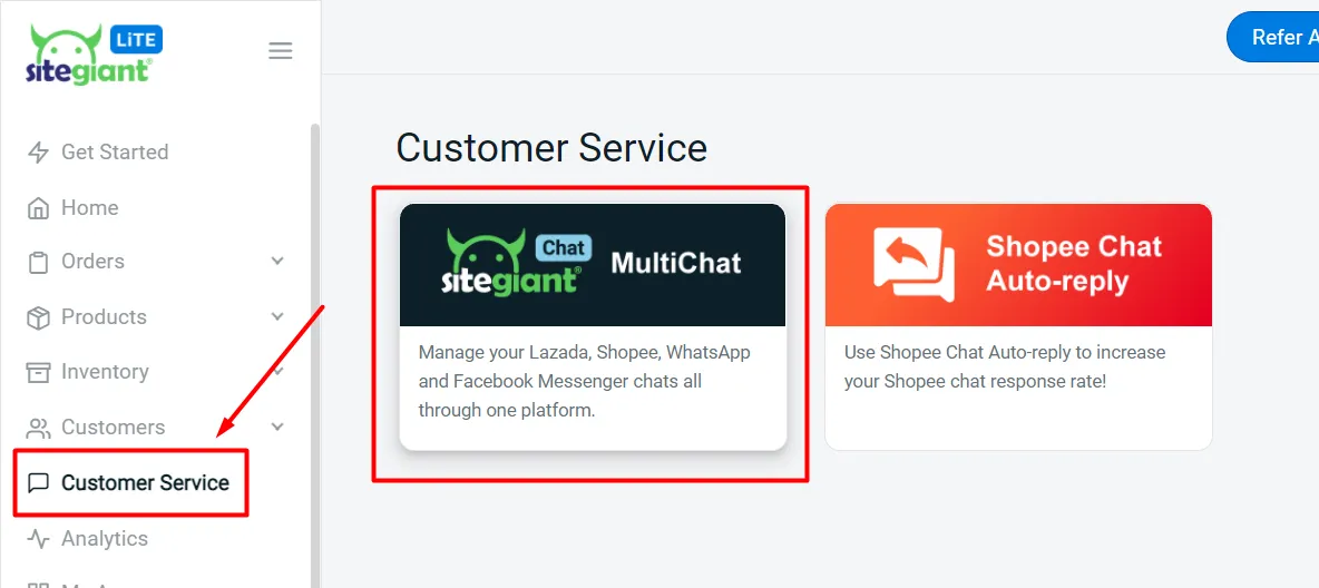 New Feature Enhancements on the Platform (October) - SiteGiant
