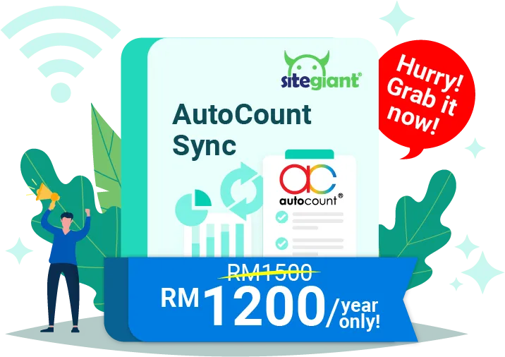 AutoCount Sync | SiteGiant Power Seller Tool
