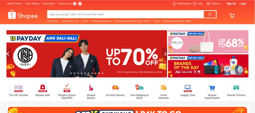 Top 5 Popular Marketplaces in the Philippines 2025 | SiteGiant